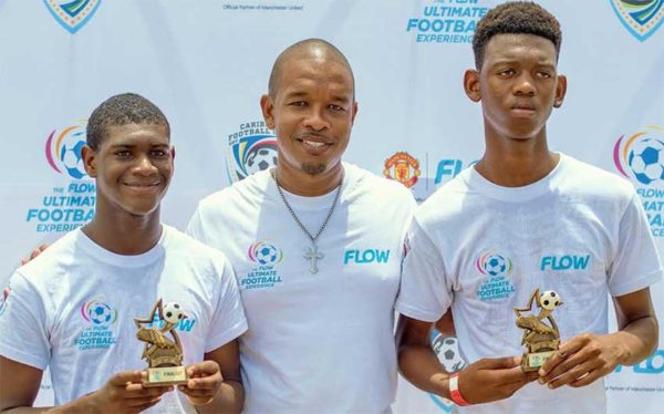 Djal, Jeremiah Shine in FLOW Ultimate Football Experience - The Voice ...