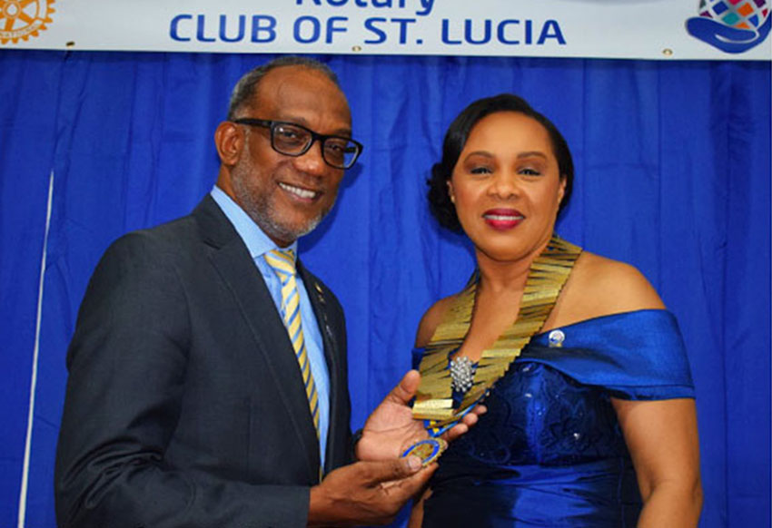 Rotary Club Elects Female Leader - The Voice St. Lucia News