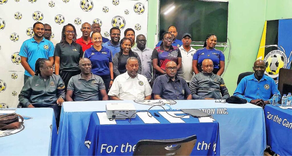 SLFA Hosts Beginners Referees Instructors Course - The Voice St. Lucia News