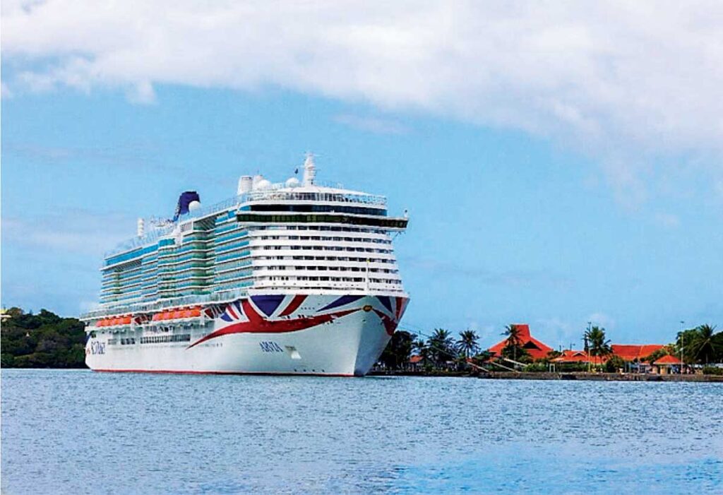 Arvia Makes ‘Historic’ Maiden Visit to Saint Lucia - The Voice St ...