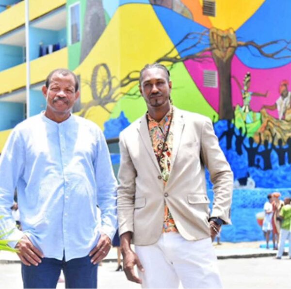 Emancipation Day Murals Officially Unveiled - The Voice St. Lucia News