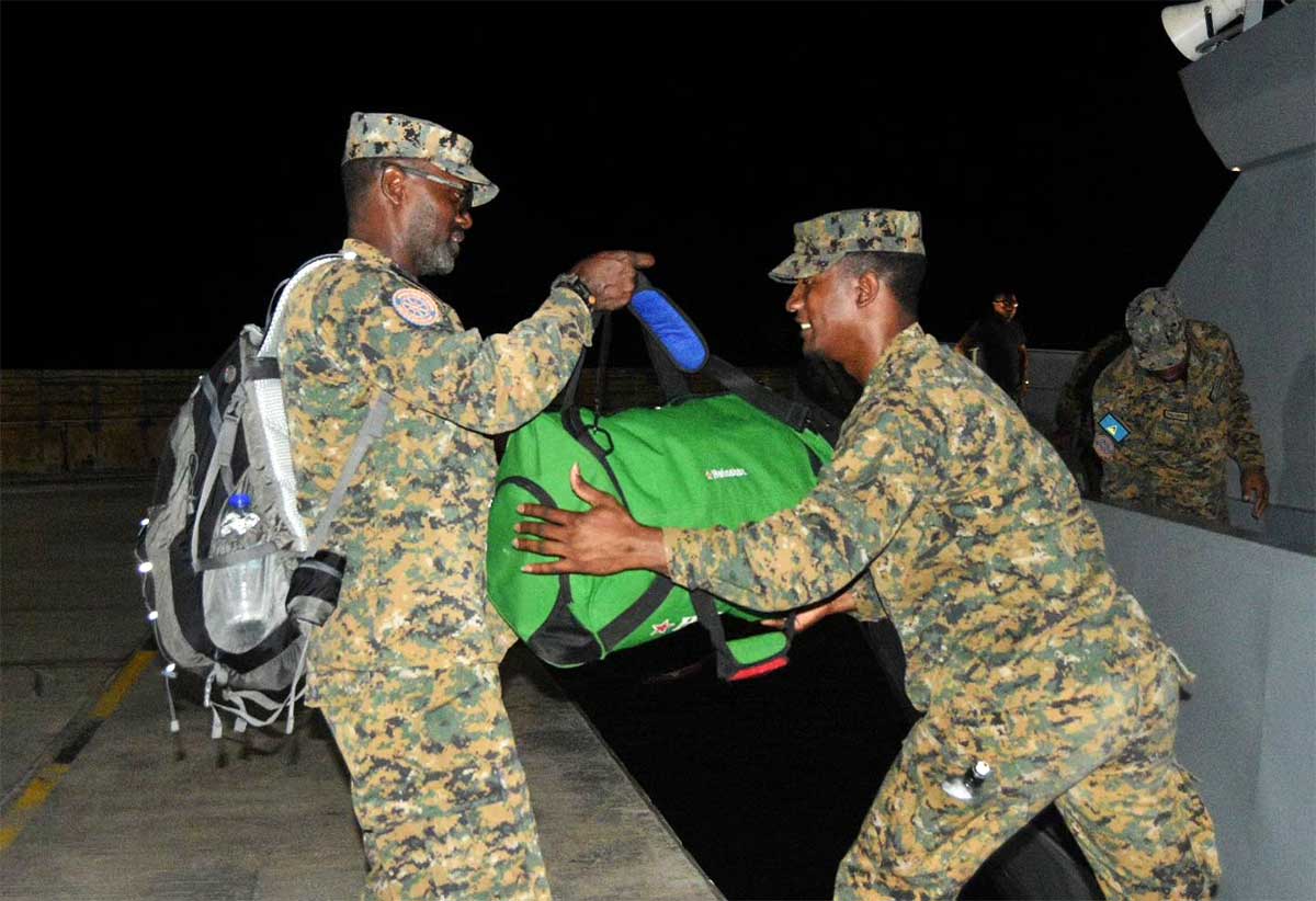 Saint Lucian Officers on CDRU Team - The Voice St. Lucia News