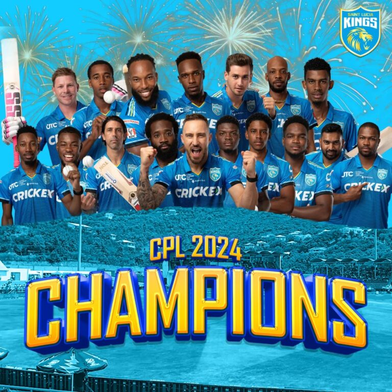 Saint Lucia Kings Crowned 2024 CPL T20 Champions: A Historic Victory ...