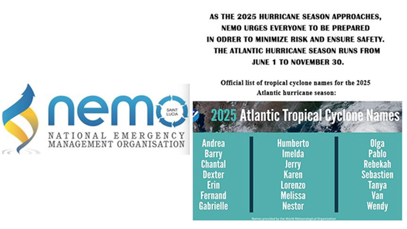 NEMO issues statement on the 2025 Atlantic Hurricane Season - The Voice ...