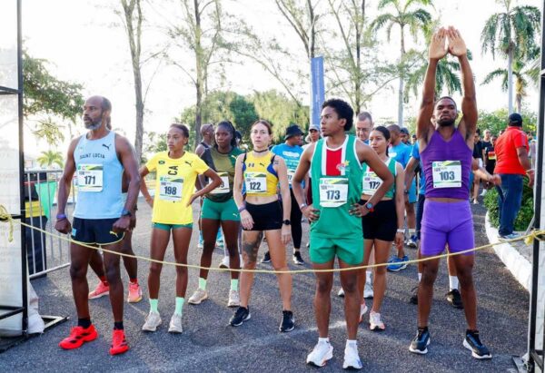 Jason Sayers Represents Saint Lucia with Pride at 18th CARICOM Road ...