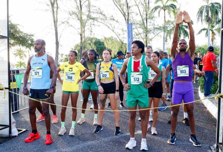 Jason Sayers Represents Saint Lucia with Pride at 18th CARICOM Road ...