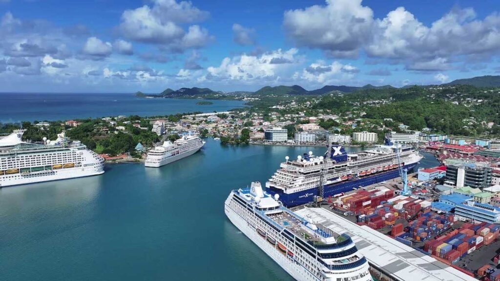 Castries Cruise Terminal Named Caribbean's Best: SLASPA Wins Port of The Year Award - The Voice ...