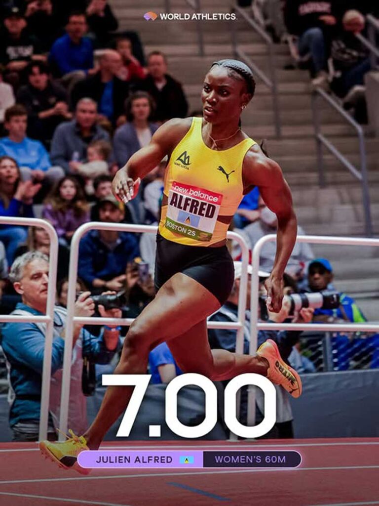 Olympic 100m Champion Alfred Opens Season in Style - The Voice St ...
