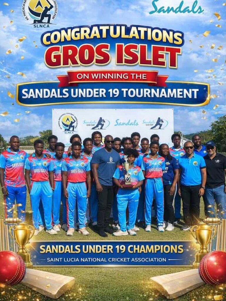 Gros Islet Crowned Champions of the SLNCA/Sandals Under 19 Cricket ...
